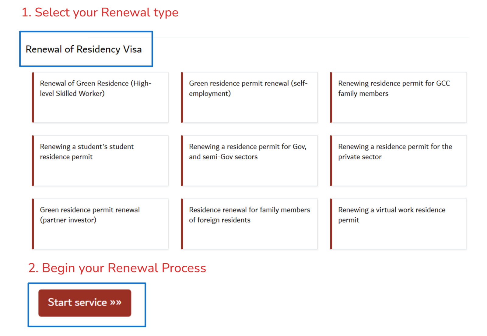 GDRFA launched Salama | A Platform to renew visa online in minutes ...